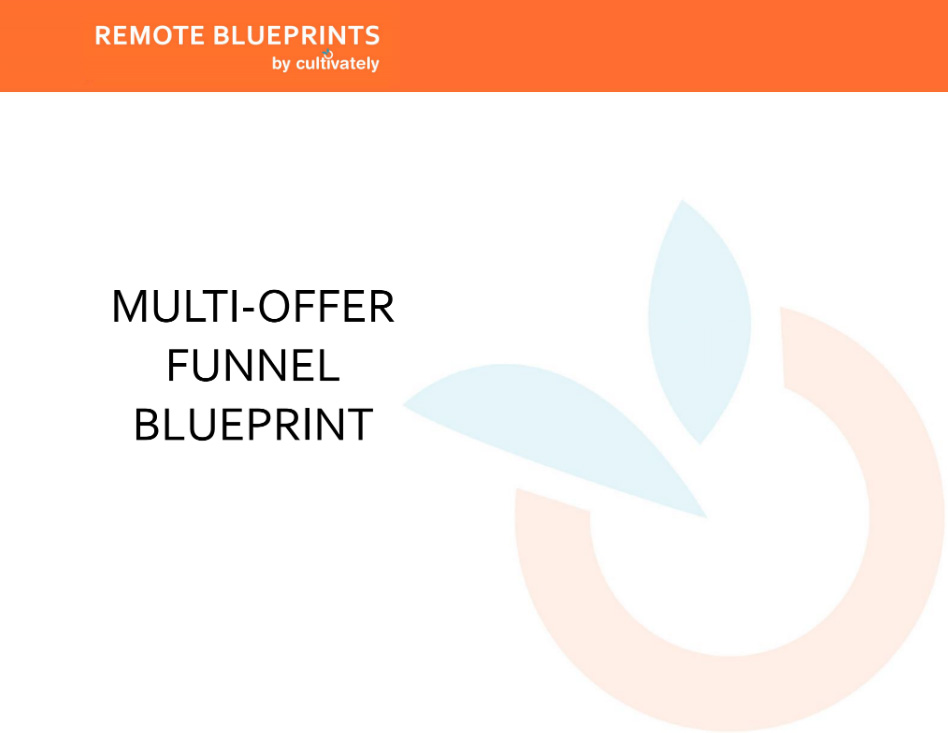 Multi-Offer Funnel Blueprint - Cultivately