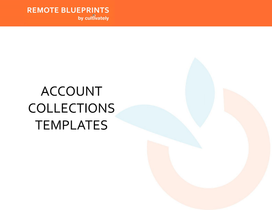 Account Collections Templates - Cultivately